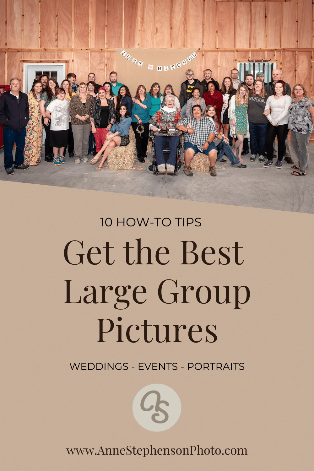 How to Get the Best Large Group Photos - Anne Stephenson