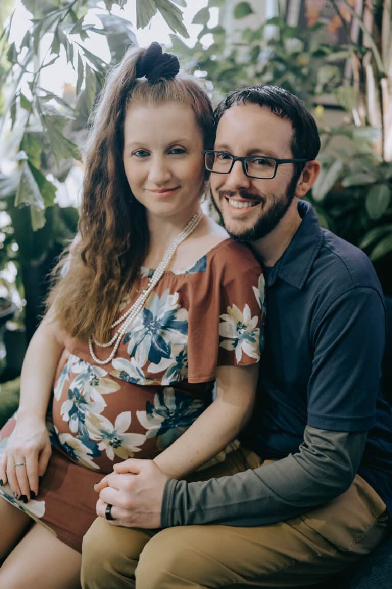 Jungle Maternity Photo Session - Anne Stephenson Photo