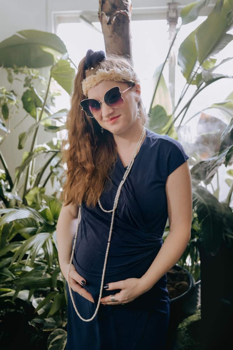 Jungle Maternity Photo Session - Anne Stephenson Photo