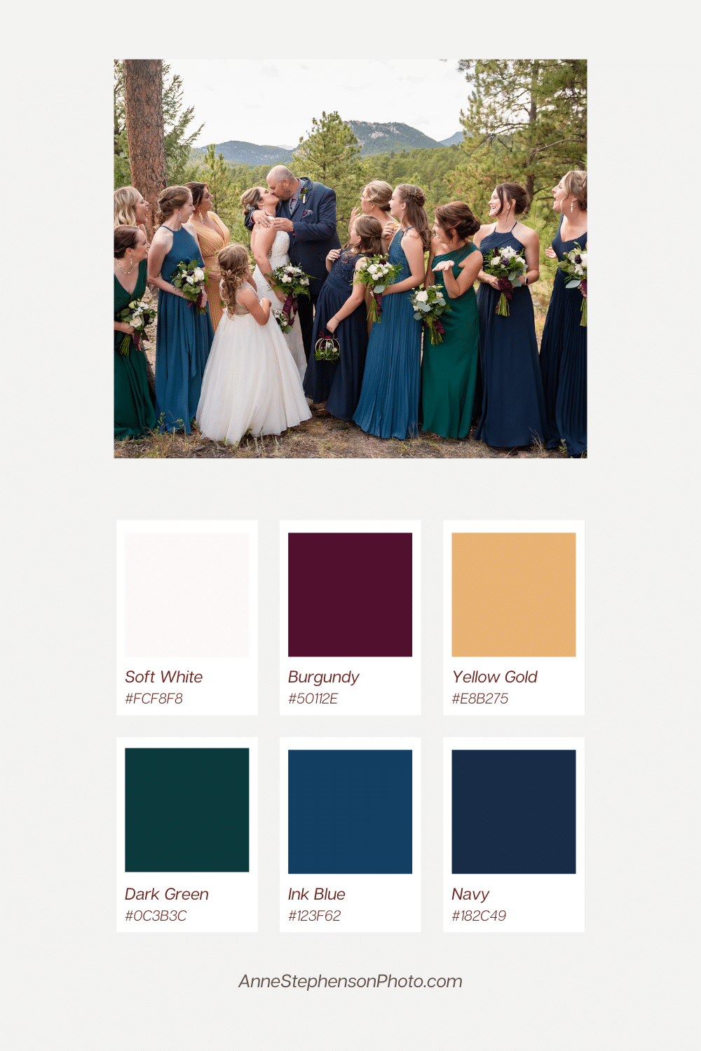 Wedding Color Schemes - Anne Stephenson Photo & Narrative