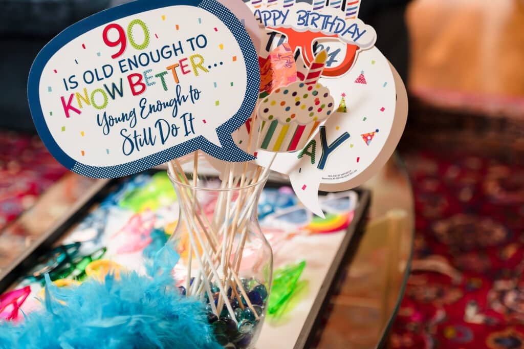 How to Throw a Memorable Senior Birthday Party - Anne Stephenson Photo ...